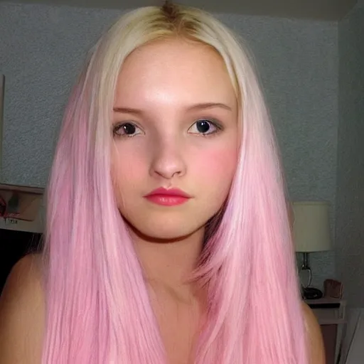 Beautiful Girl Pretty Blonde Hair Sexy Masterpiece Perfect Y2k Arthubai