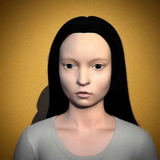 girl, 3D - Arthub.ai