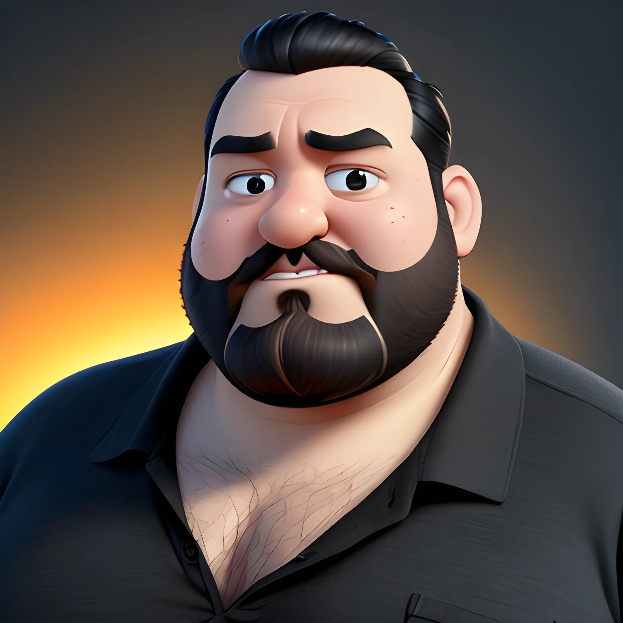 A Portrait Shots Of An Unreleased Pixar Movie Wearing Black Shirt 8K A Portrait Shots Of An Unreleased Pixar Movie Wearing Black Shirt 8K