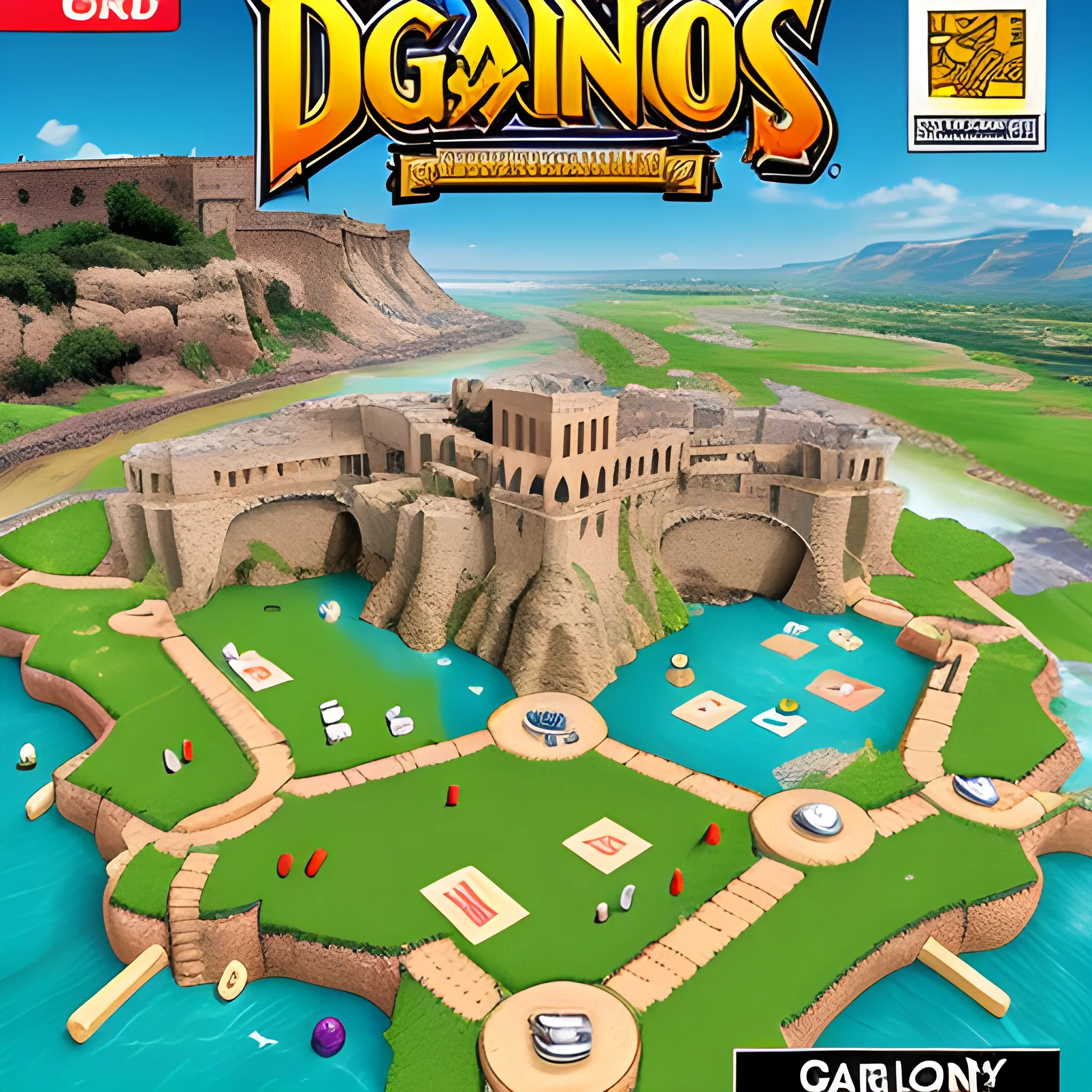 High Definition Illustration For The Cover Of A Games Magazine