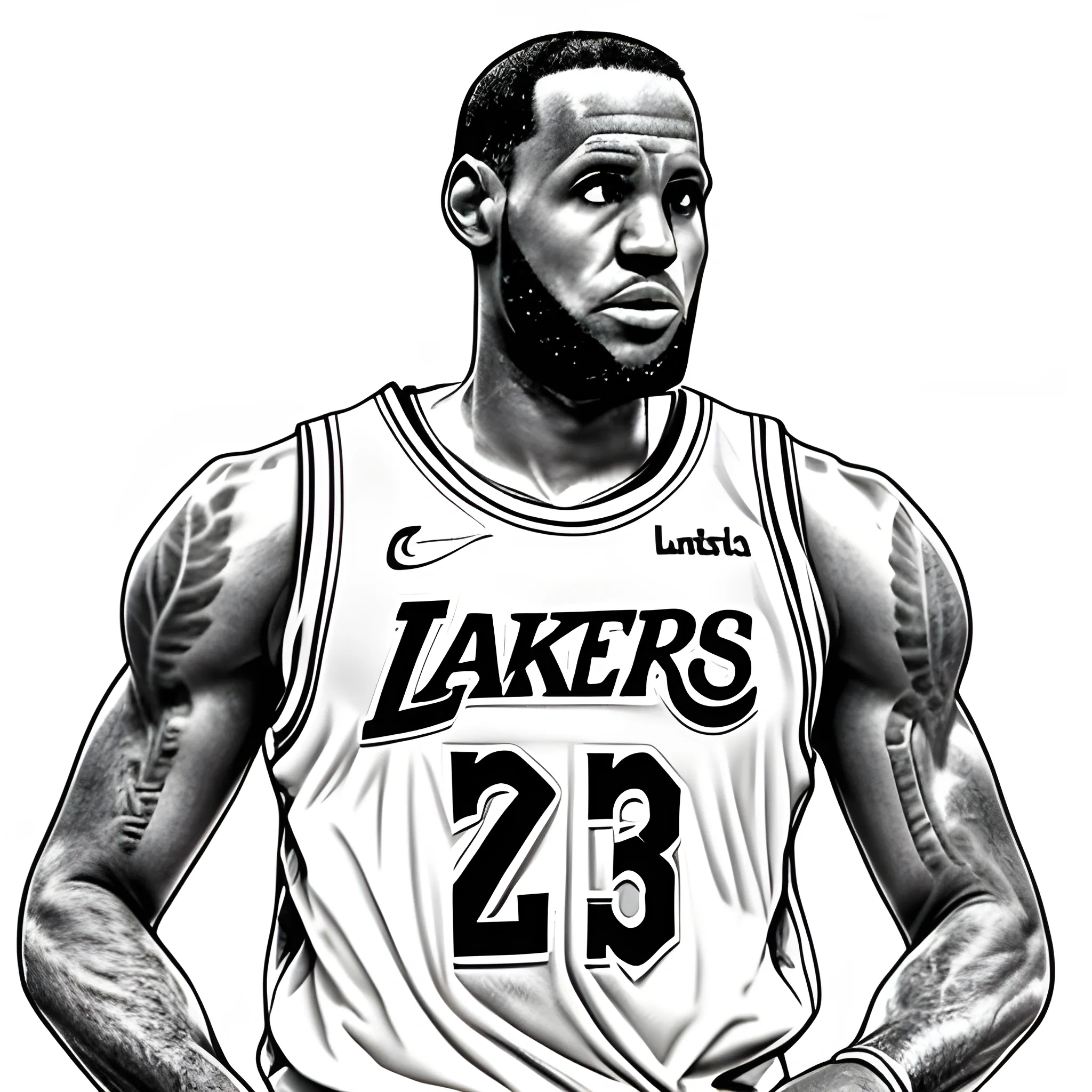 LeBron James If His Not Considerated The GOAT Pencil Sketch Arthub ai LeBron James If His Not Considerated The GOAT Pencil Sketch Arthub ai