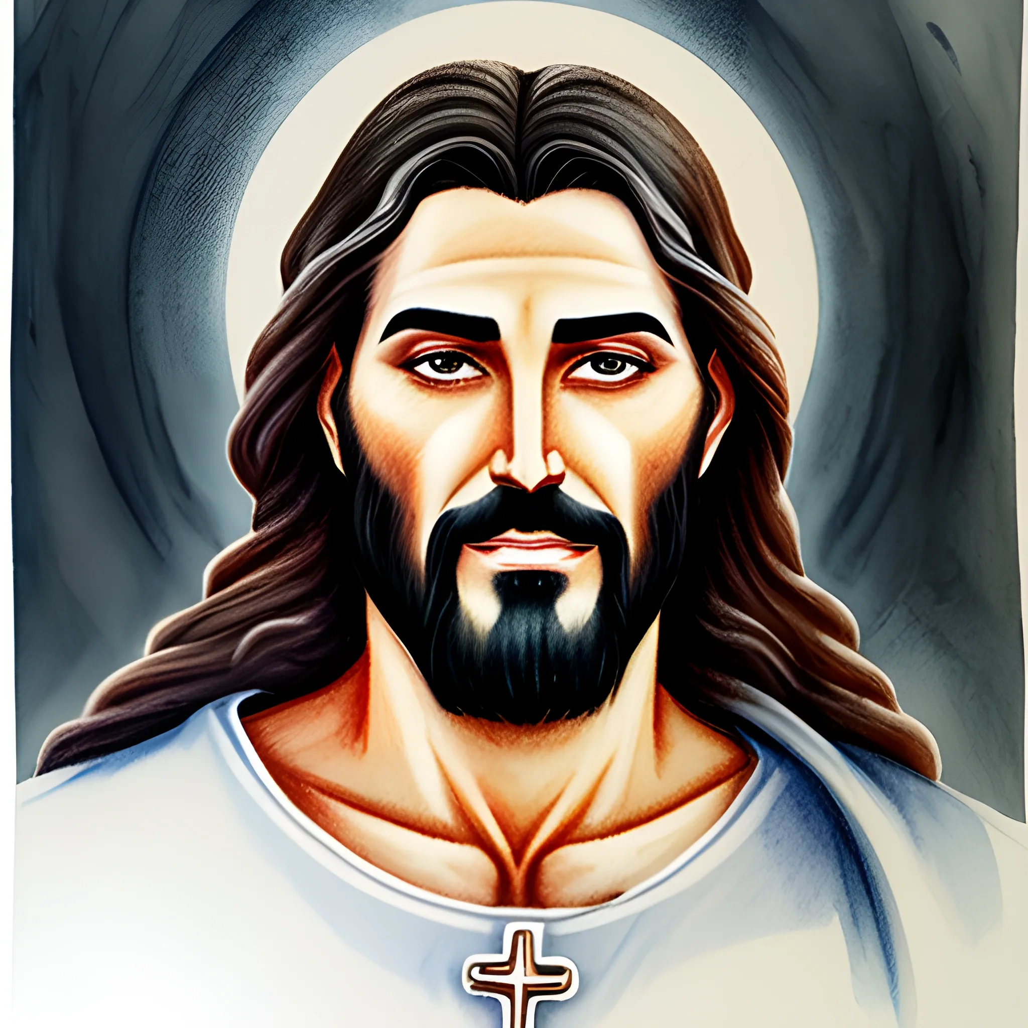 Cartoon Charismatic Jesus For A Story For 4 year old Children Cartoon Charismatic Jesus For A Story For 4 year old Children