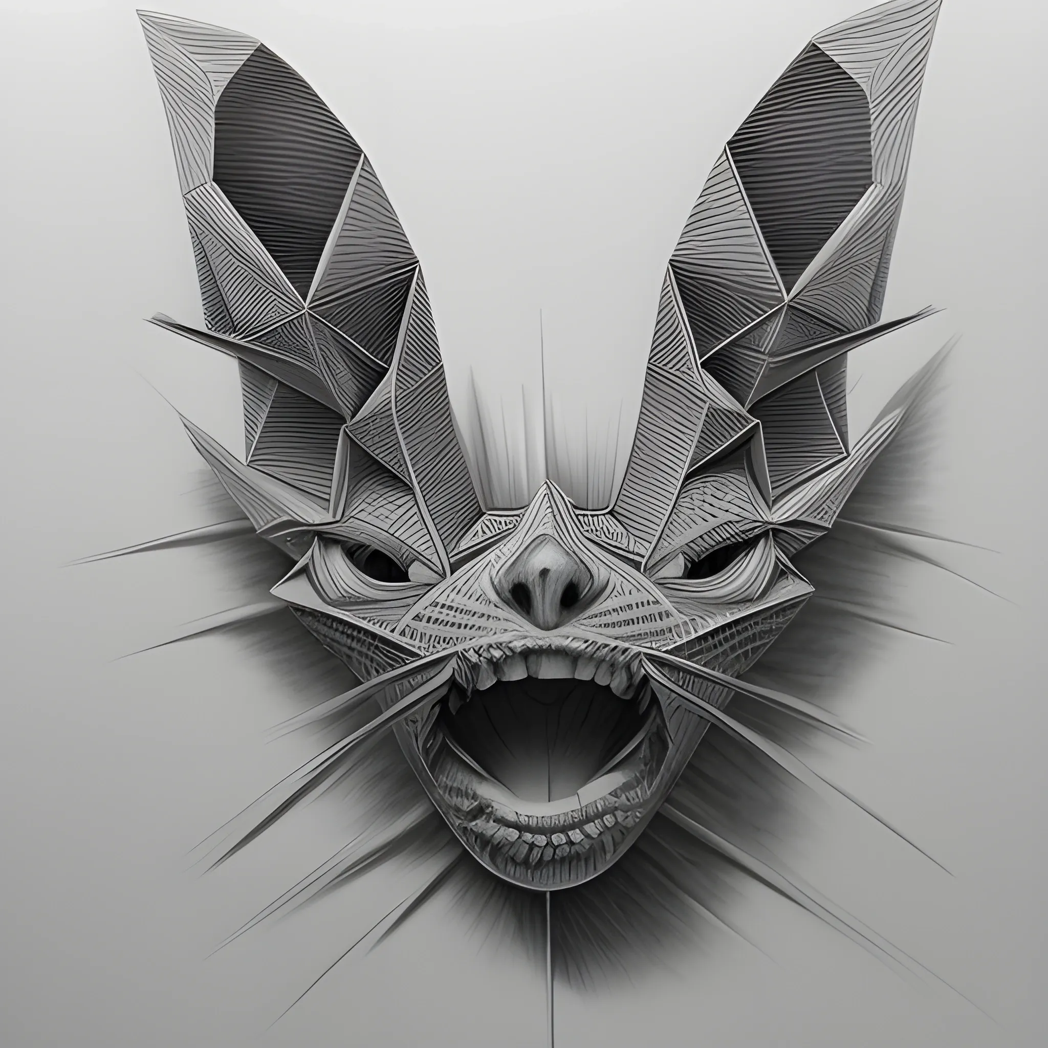 , 3D, Trippy, Pencil Sketch, 3D, Oil Painting - Arthub.ai