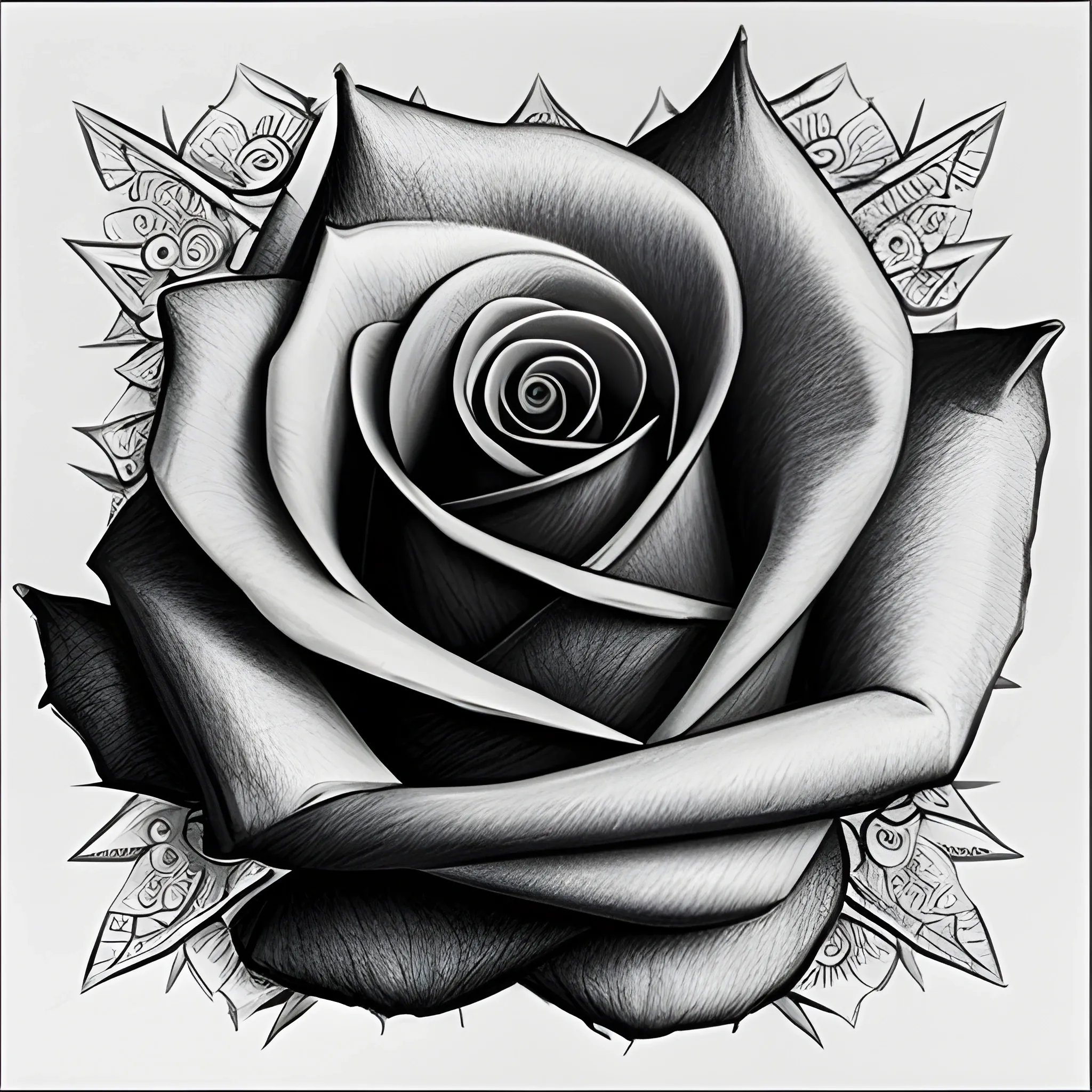 Tattoo Template Of A Rose Made Of Poker Cards Pencil Sketch Arthub ai Tattoo Template Of A Rose Made Of Poker Cards Pencil Sketch Arthub ai