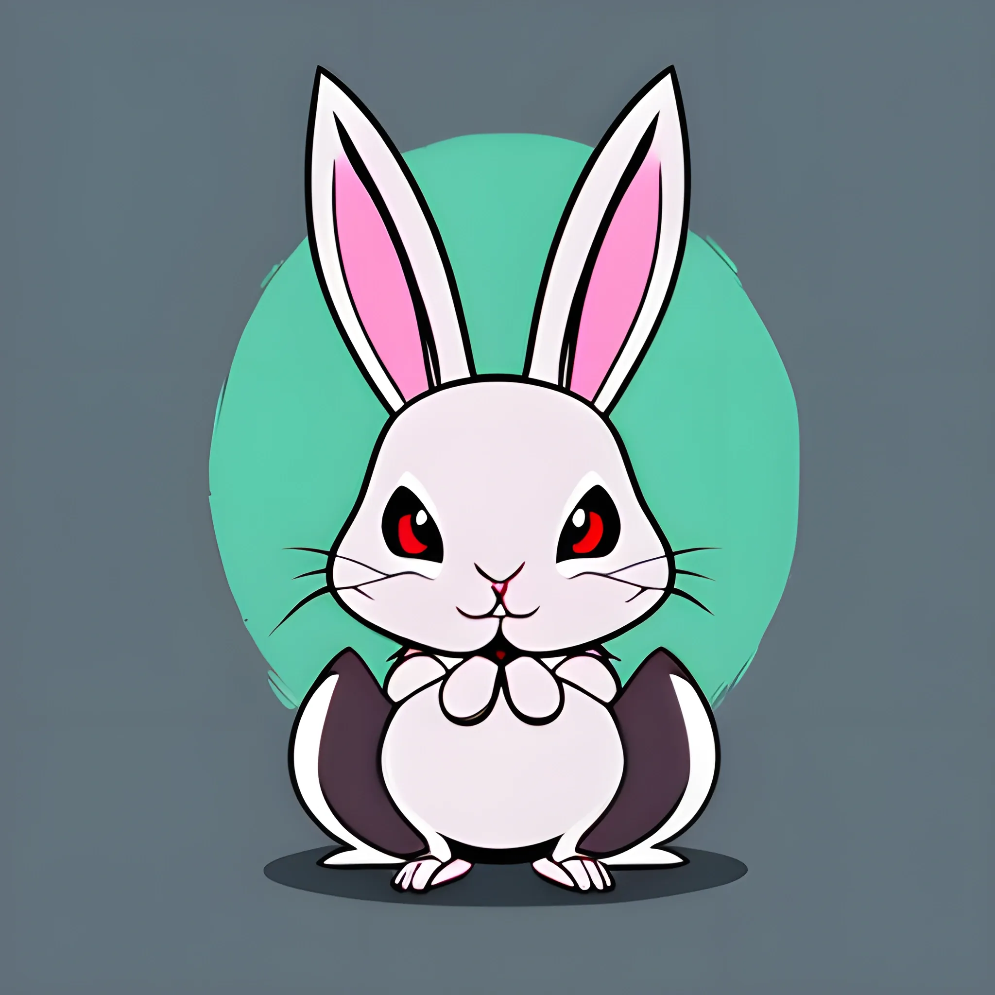 Evil Rabbit Cartoon