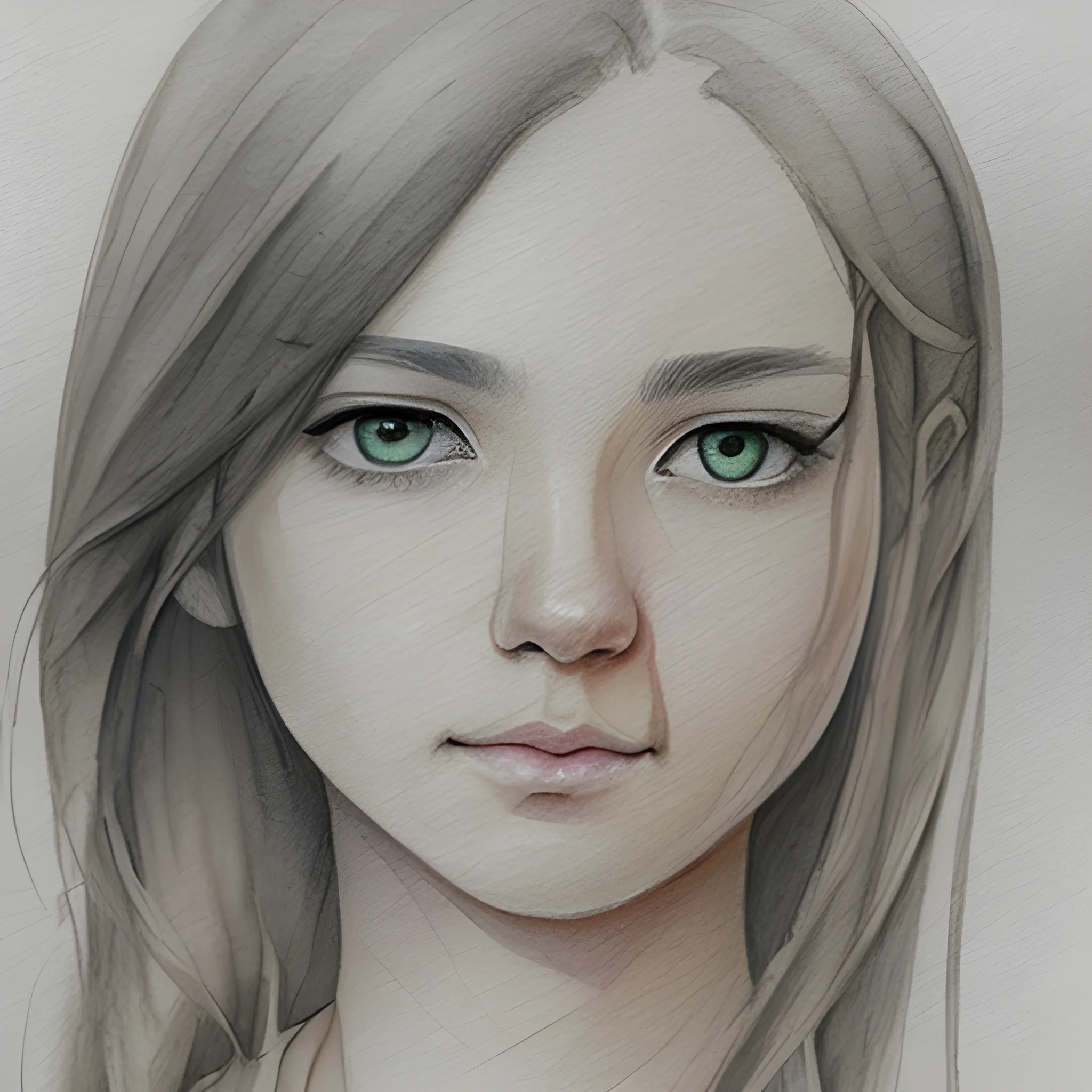 Human, ,Pencil Sketch, Water Color - Arthub.ai