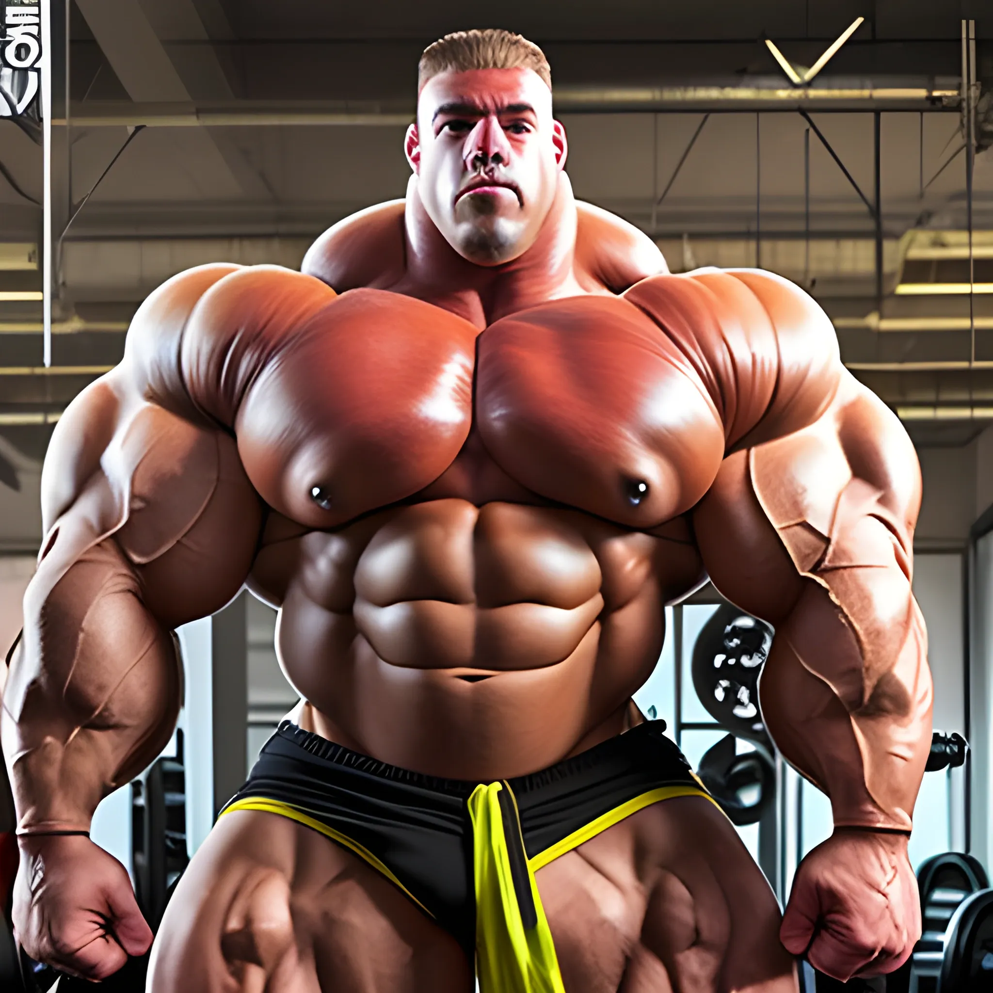 3 meters Muscle Morph 3000 Lbs Bodybuilder Gigantic 300 Inches 3 meters Muscle Morph 3000 Lbs Bodybuilder Gigantic 300 Inches