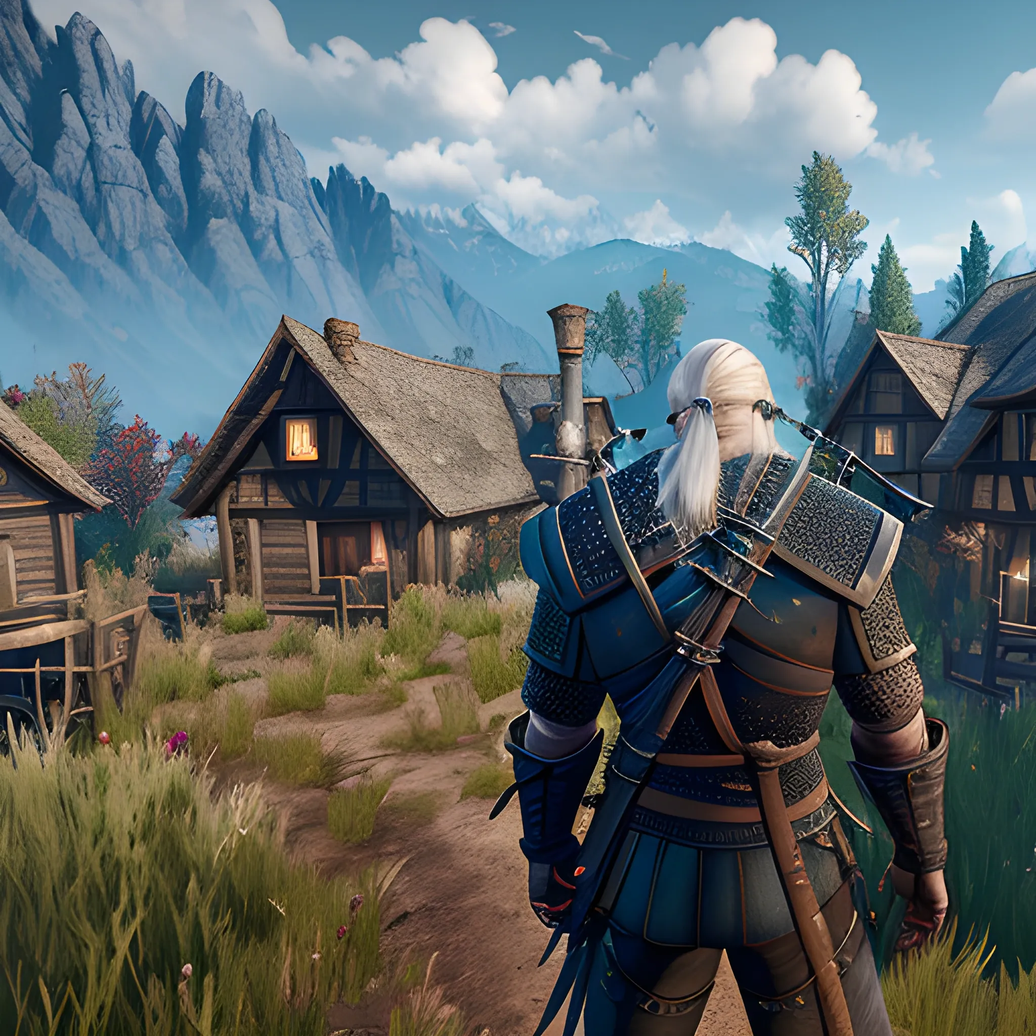 The witcher 3, trade, game play, beautiful, to house - Arthub.ai